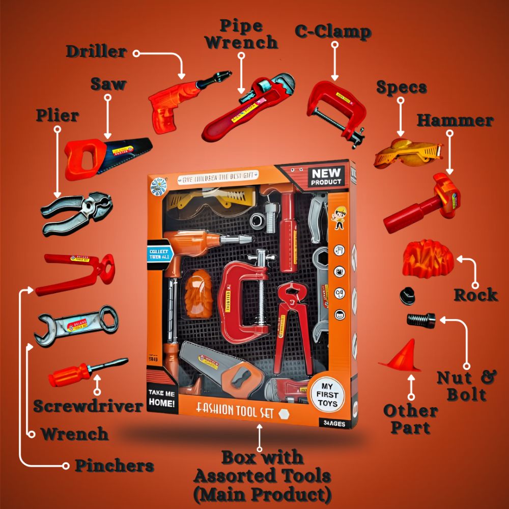 Tools set for kids – Panda World