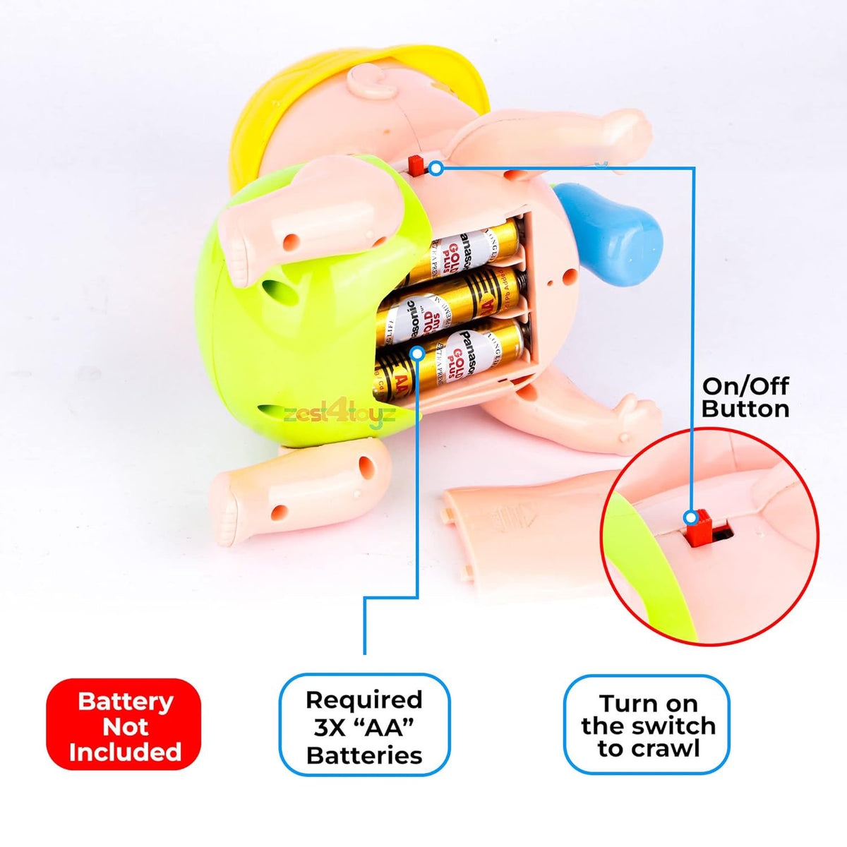 BUY 3 GET 1 FREE Combo: Little Mover Toy + Fun Bash Toy + Cute Deliver ...