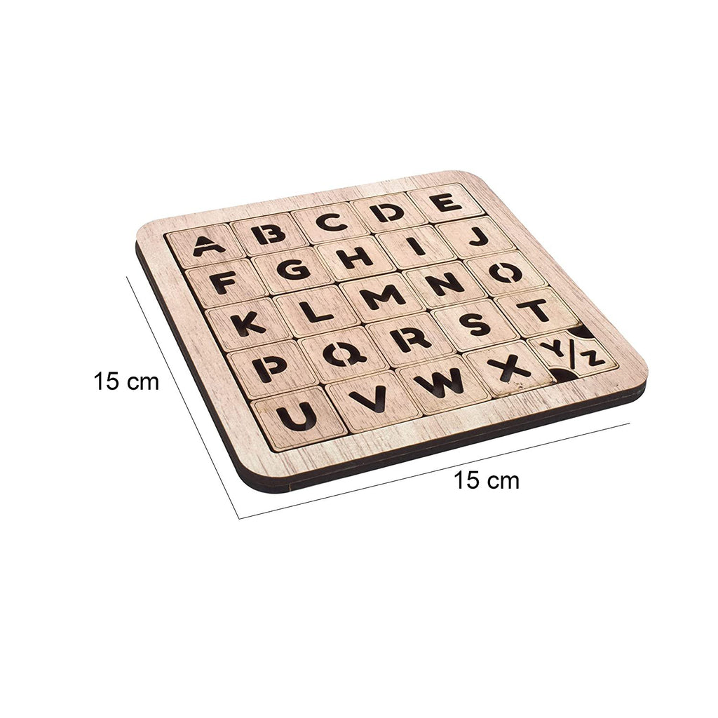Alphabet slide Puzzle (5 x 5) – Panda World